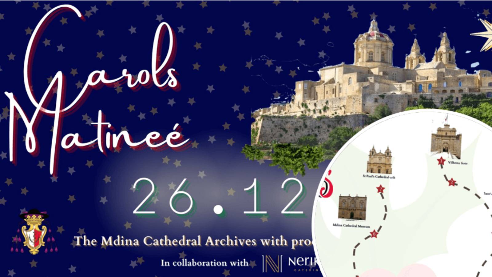 Mdina Metropolitan Chapter organising exciting Christmas Carol Trail ...
