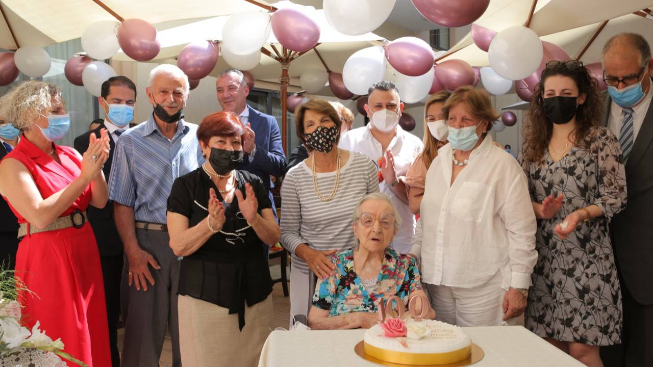 Happy birthday! Meet Maria – a Maltese woman who has just turned 100