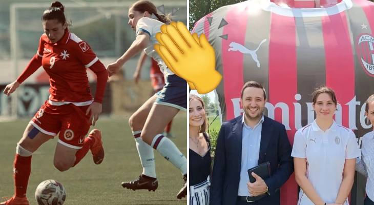 Turning heads! Sara Saliba becomes first Maltese footballer to join AC ...