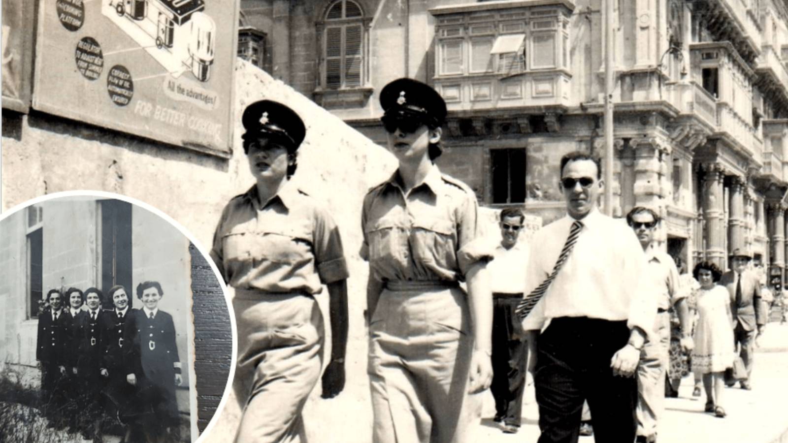 Check out this 67-year-old photo of Malta’s first women police officers ...
