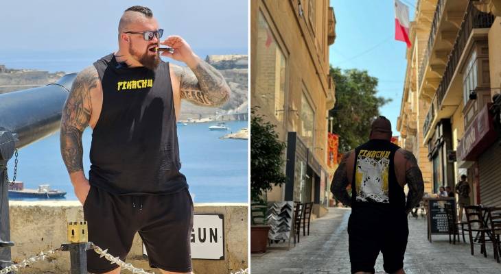 Power visit! Eddie ‘The Beast’ Hall, 2017 world’s strongest man ...