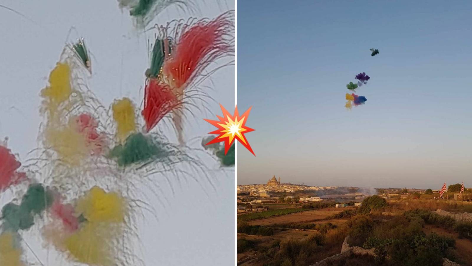 What a bang! Gozo breaks national record with 1,129 colourful firework ...