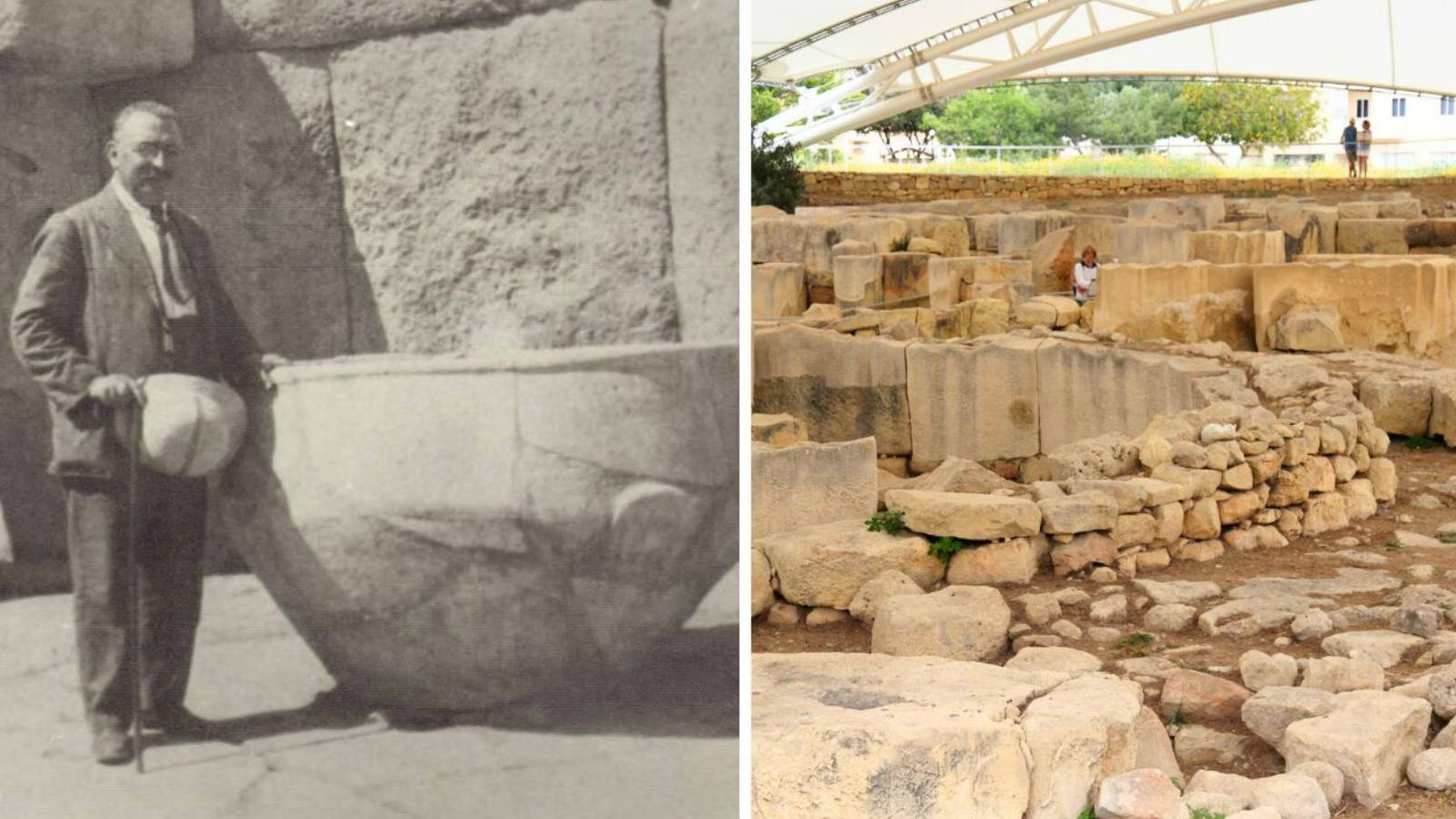 Celebrating the life and work of Sir Temi Zammit at the Tarxien Prehistoric Complex