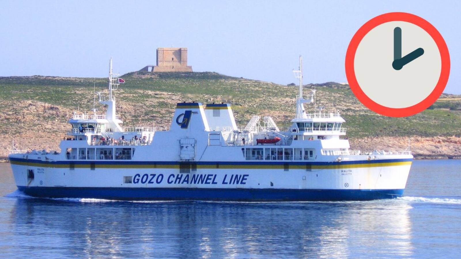Gozo Channel announces new schedule starting next week