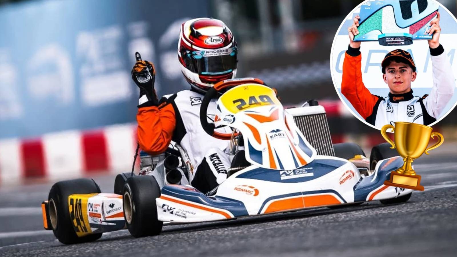Fourth consecutive podium finish! Maltese karting star Jacob Micallef ...