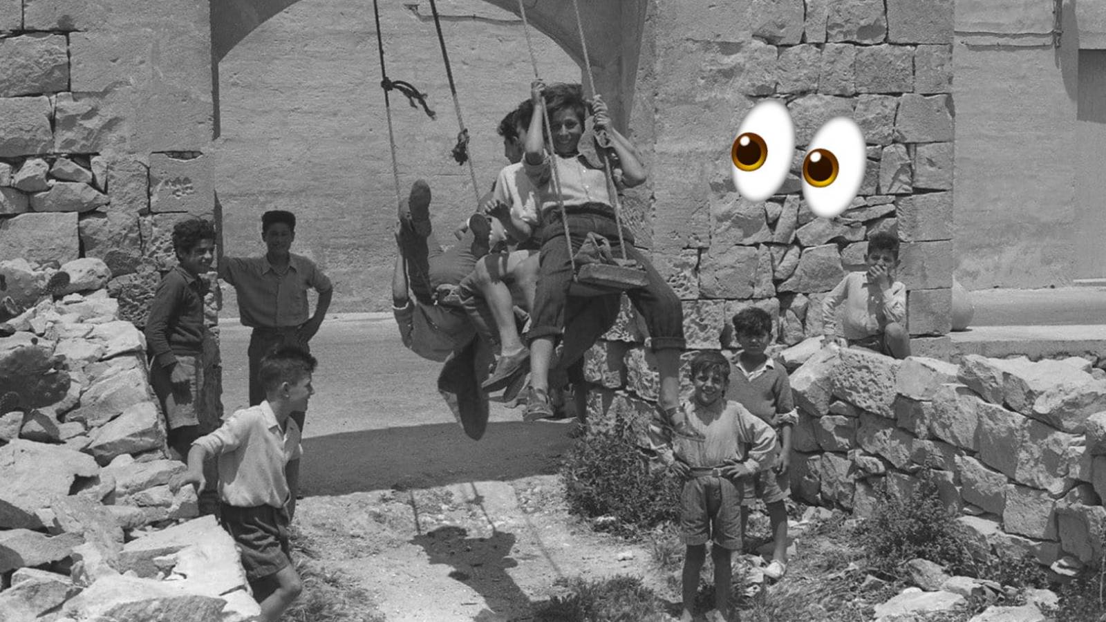 Capturing innocence! Check out this photo from 1957 showing happy faces ...