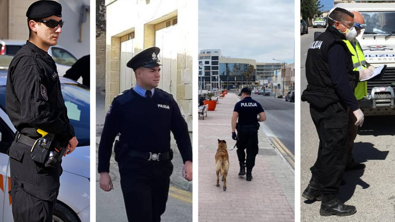 Talk about busy! This is how the Malta Police Force spent their Easter ...