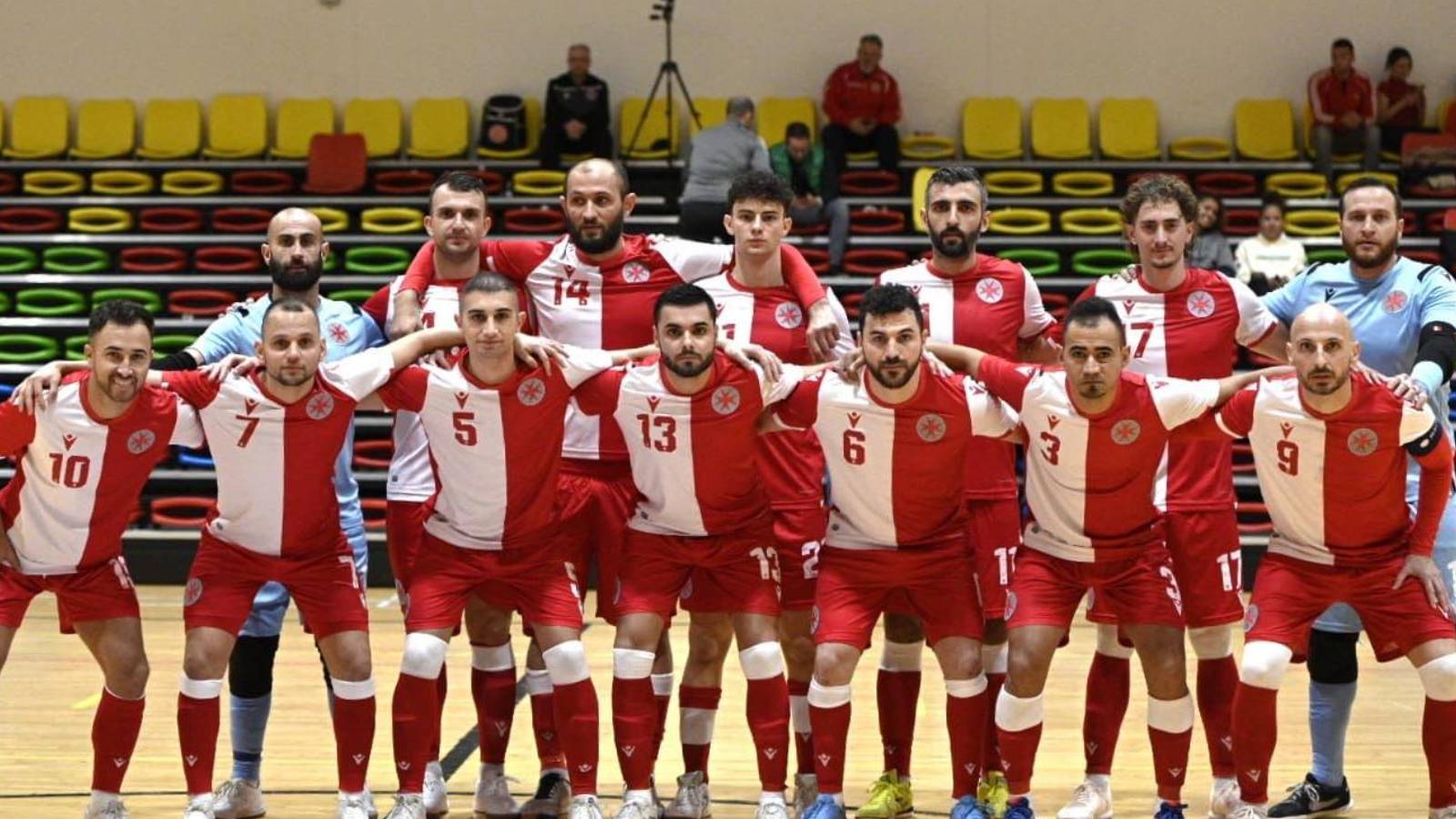 Not once but twice! Malta’s national Futsal team comfortably beat ...