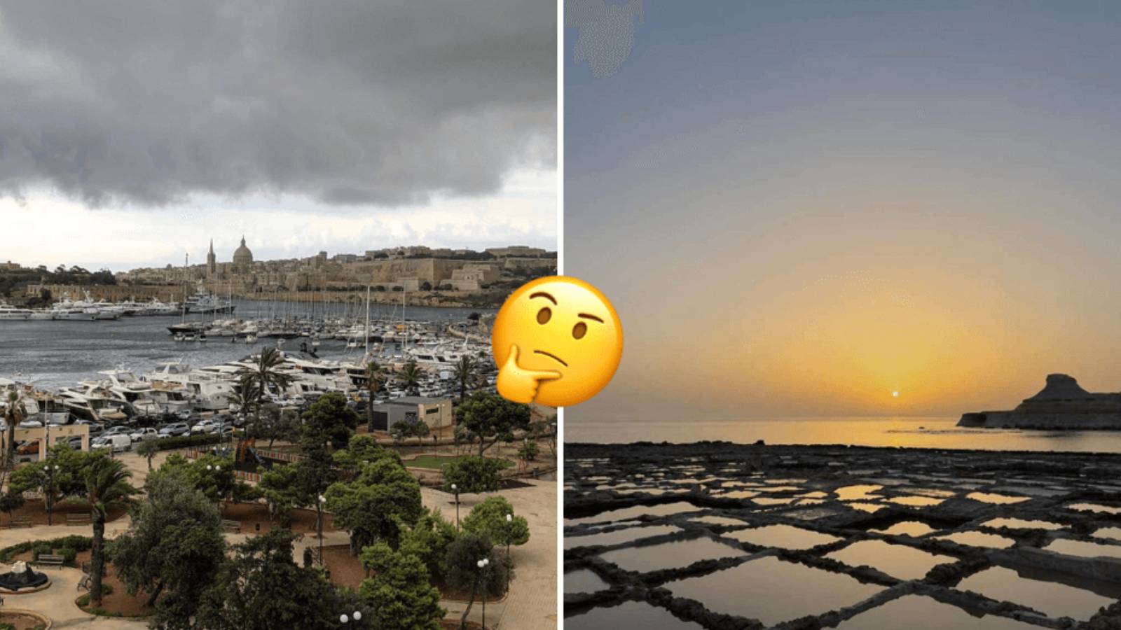 What does typical November weather look like in Malta and Gozo?