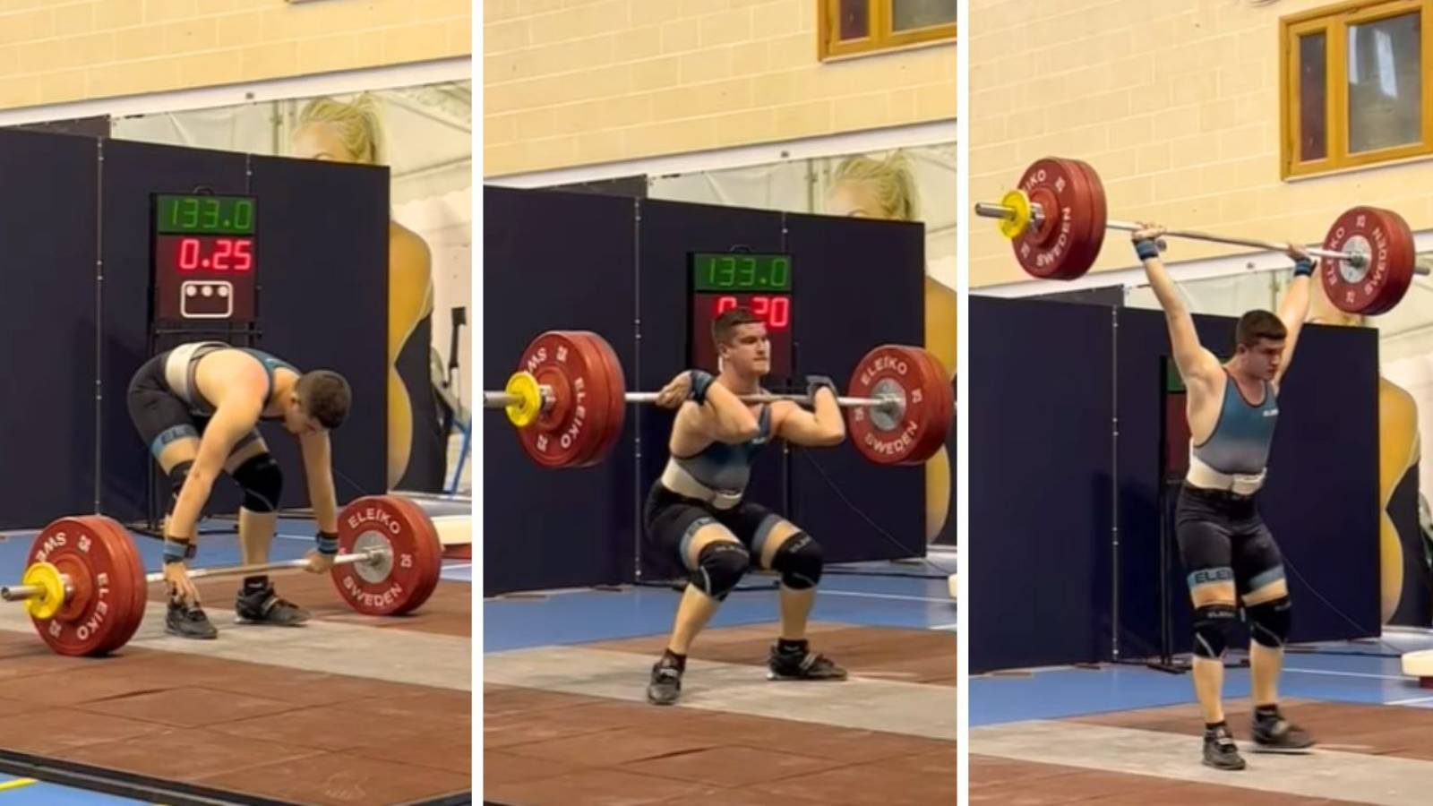 Watch that lift! Rylee Borg qualifies for the Commonwealth and European ...
