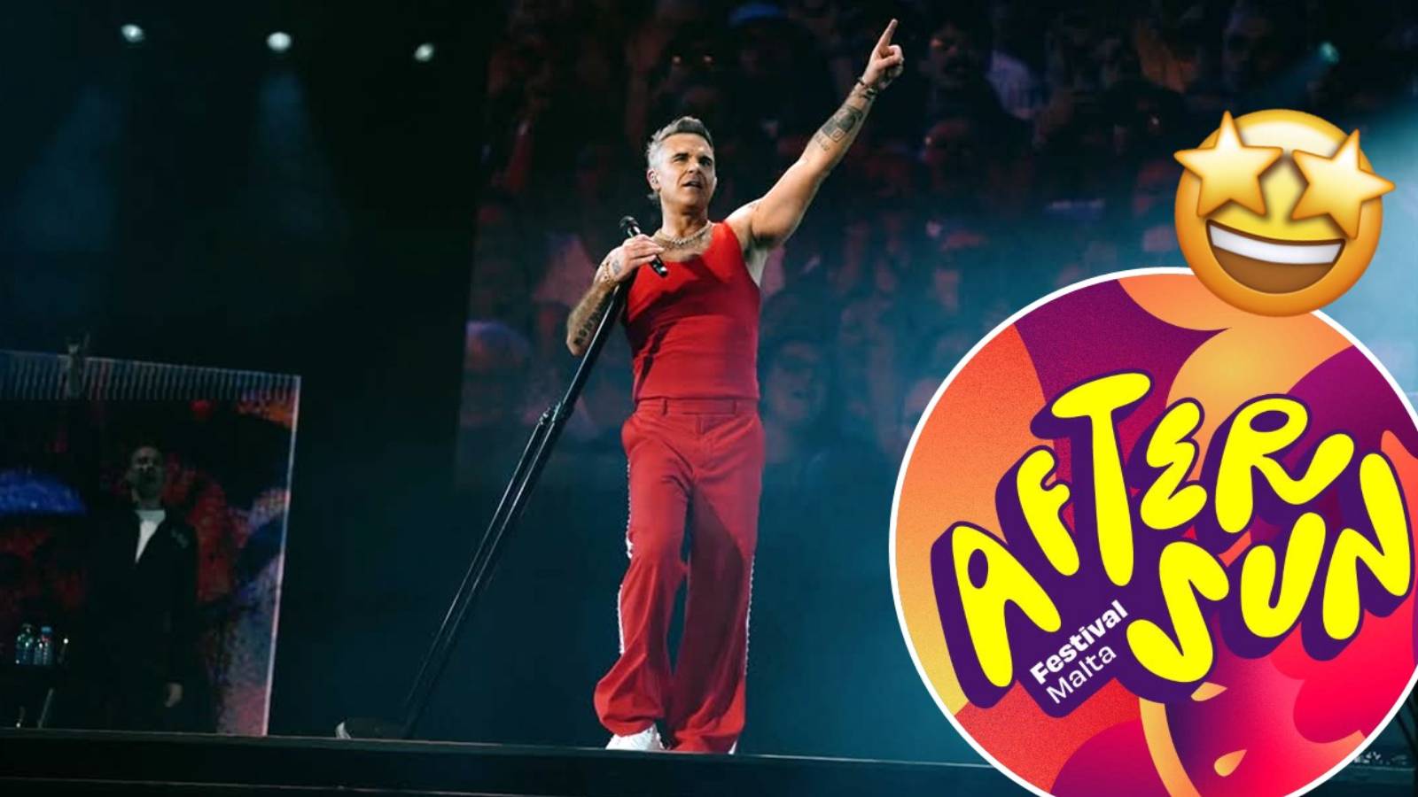 Get ready! Robbie Williams, Gigi D’Agostino & Aidan to headline Malta’s ...