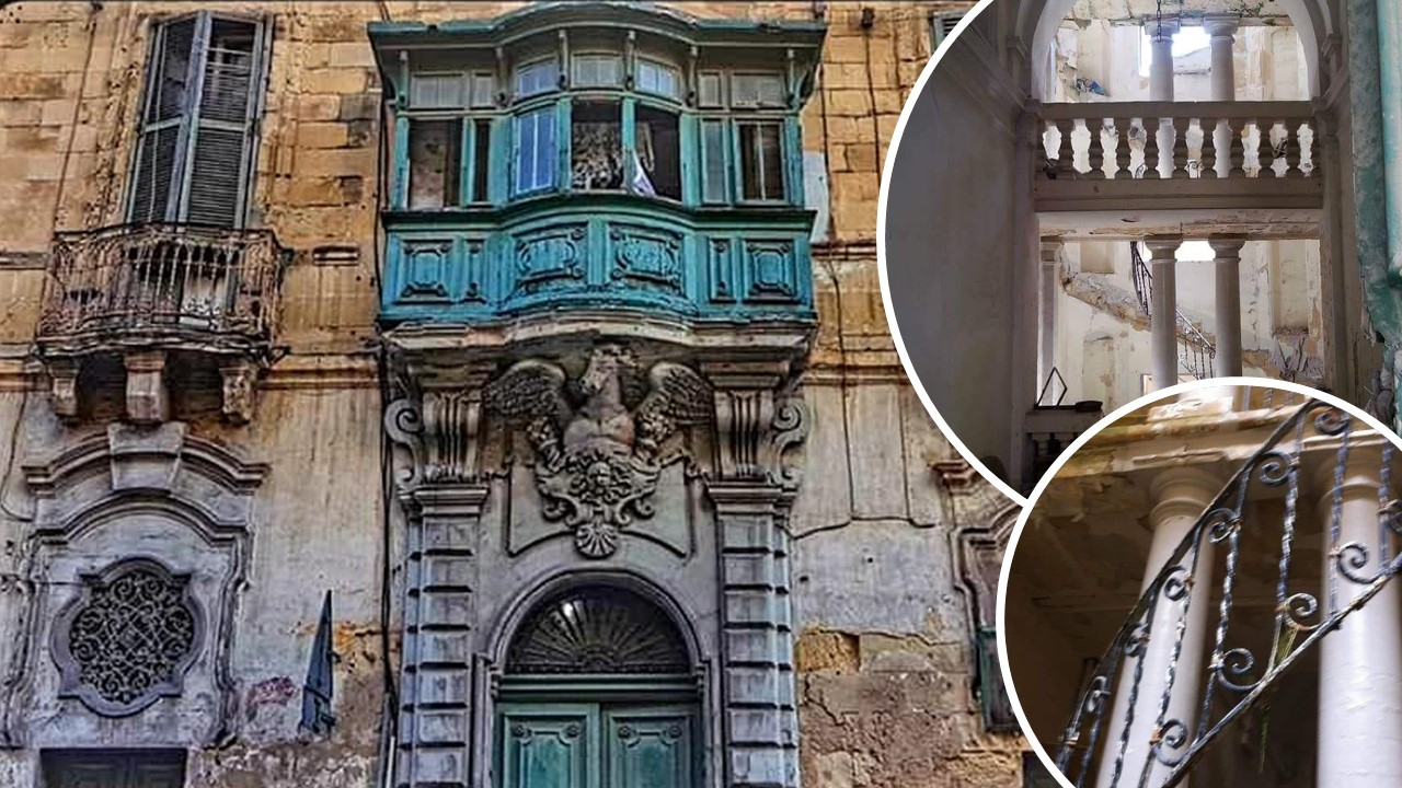 This gorgeous yet abandoned Bormla palazzo has one creepy past!