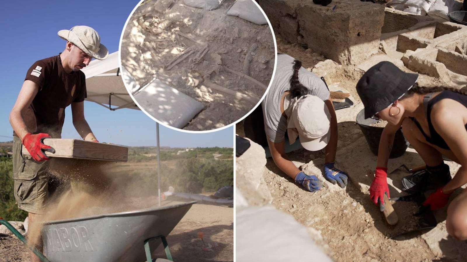 Unfurling history’s layers! Post-Roman burials found at archaeological ...