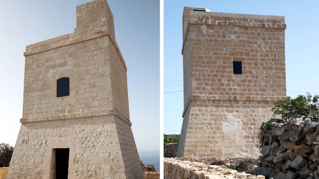 Fantastic news! Zurrieq’s 360-year-old Wardija Tower gets FULLY restored