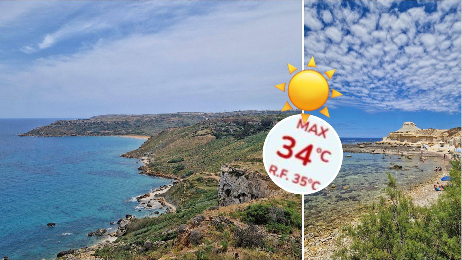 Feels like 35°C! Here’s what to expect from Malta’s public holiday ...