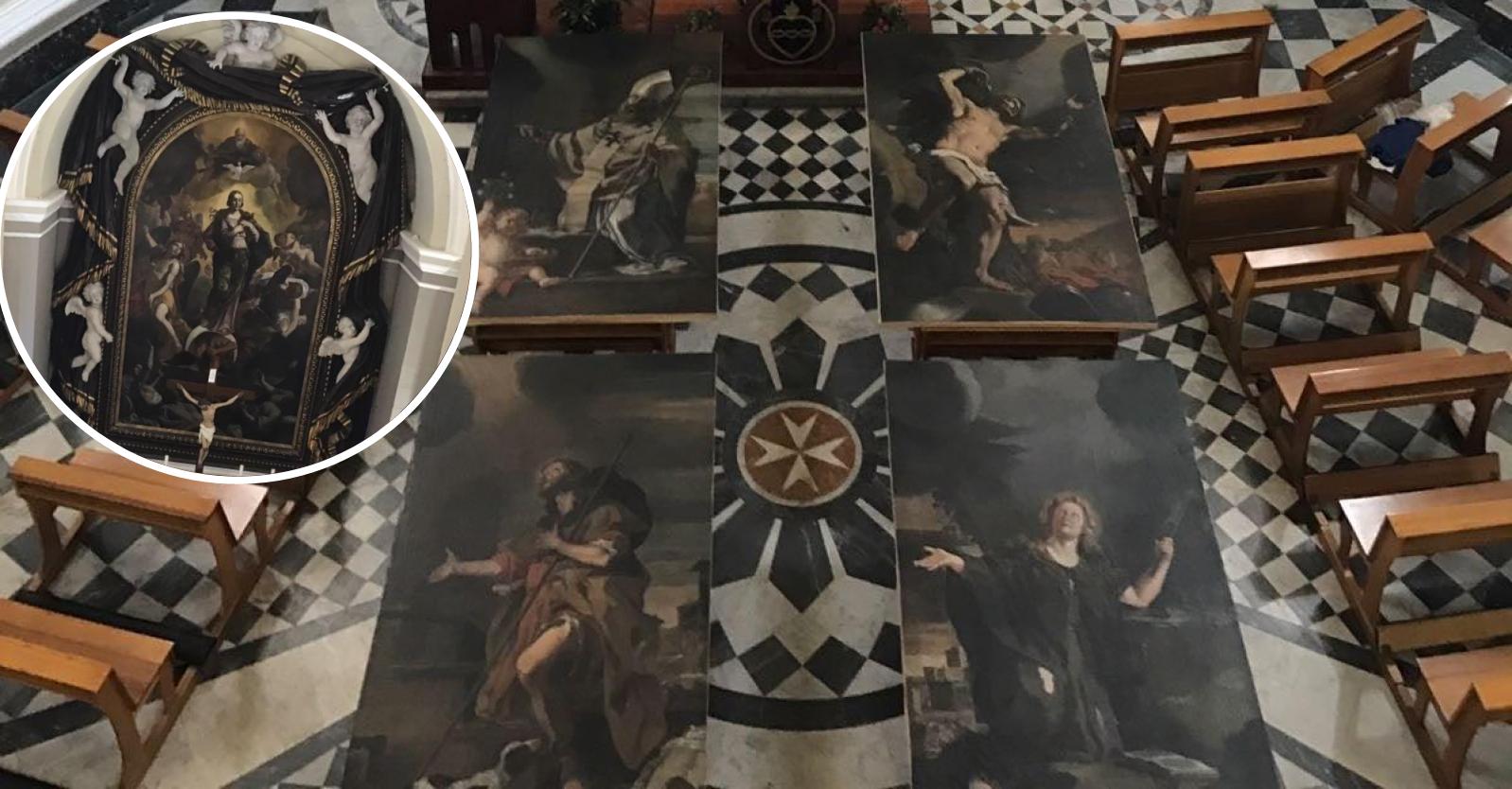 Beautiful! Sarria’s Mattia Preti painting collection gets restored