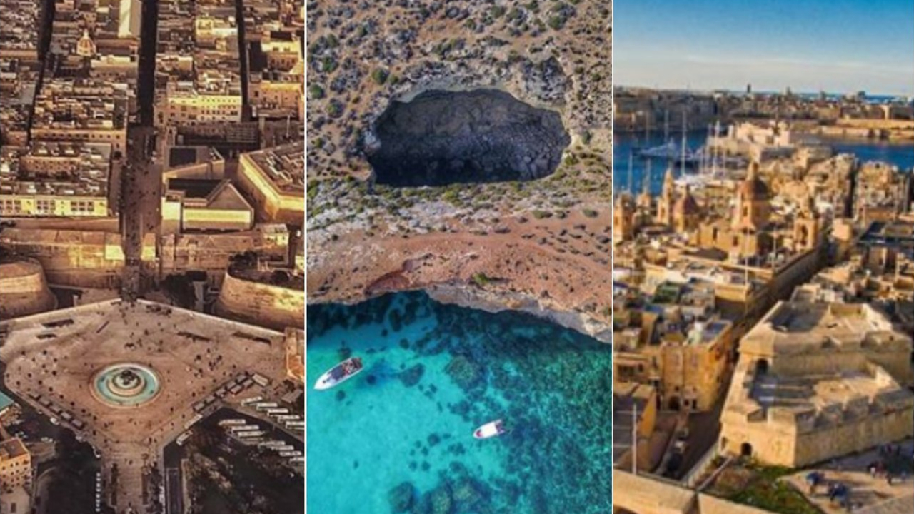7 gorgeous aerial shots of the Maltese Islands