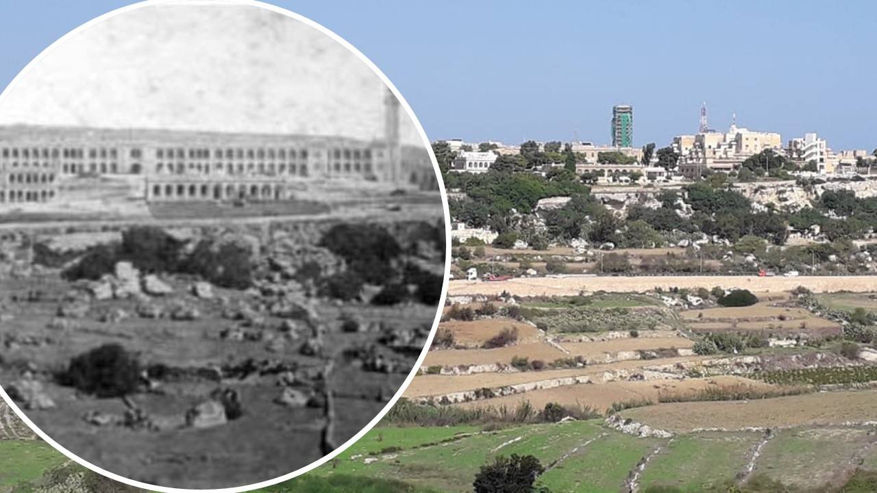 Spot the difference! Have you ever wondered what Mtarfa was like back ...