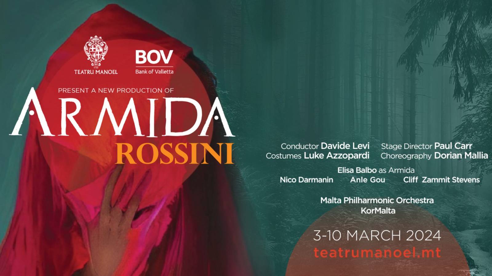 A first for Malta! Gioachino Rossini’s opera Armida to be performed at ...
