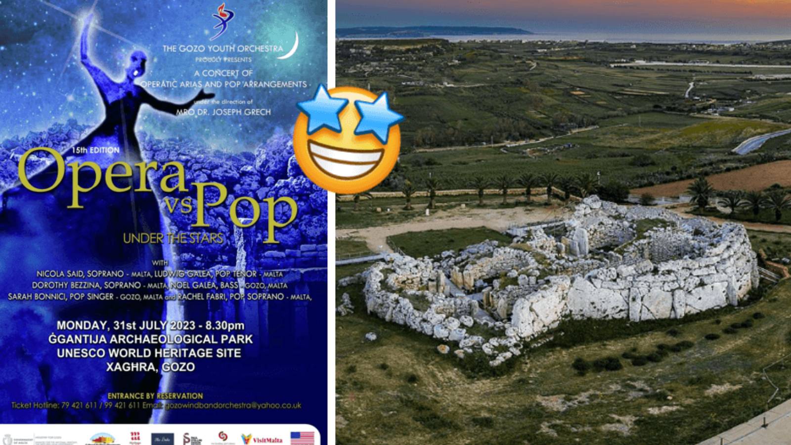 Opera vs Pop Under the Stars! Unforgettable concert to be held at ...