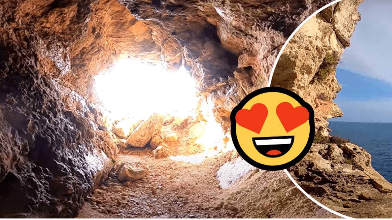 Watch: Beautiful! Explore these hidden caves in the South of Malta