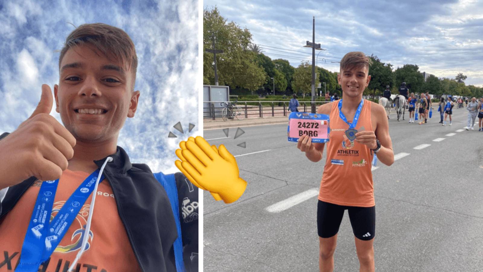 Well done! Gozitan runner David Borg officially ranks in the top 30 of ...