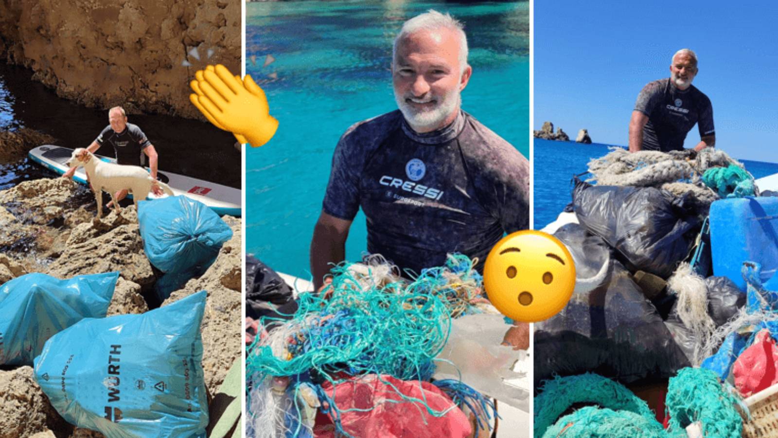 Impressive! Local volunteers clear 110kg of waste and 22 bags of ...