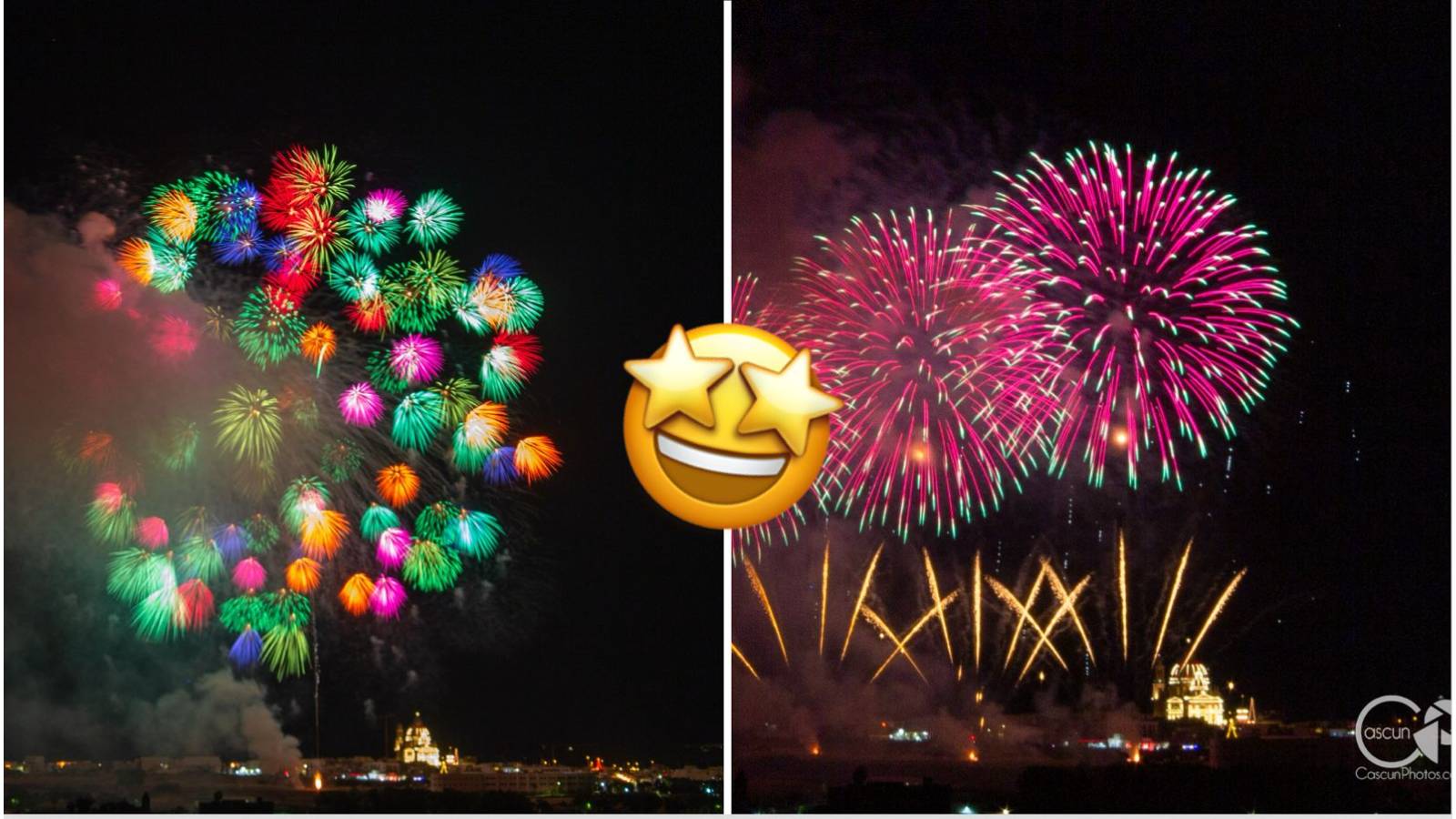 Light up the sky! Check out these photos showing last night’s ...
