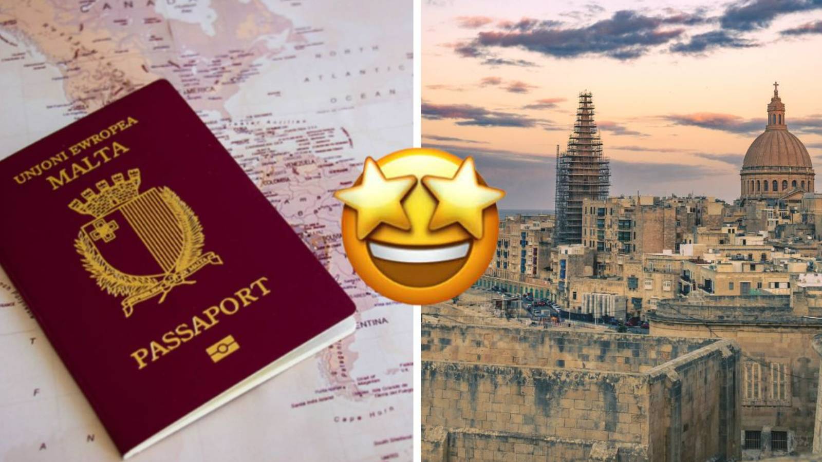 Malta for the win! Maltese passport considered 11th most powerful in ...