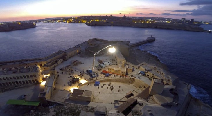 Malta's Fort Ricasoli: a star of the silver screen