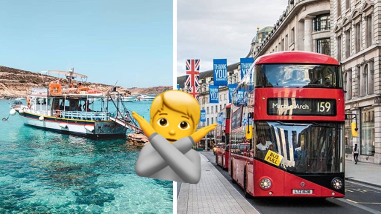 Need to travel to the UK? Here's what you need to do now that Malta is ...