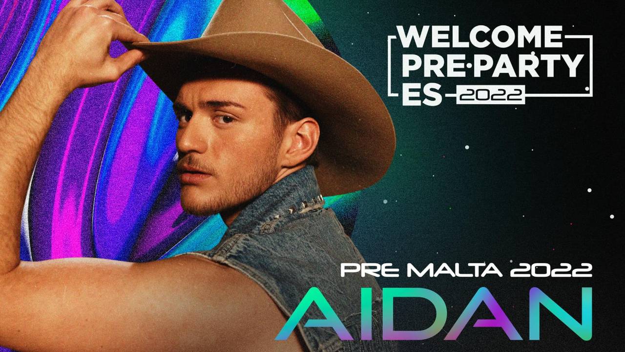 Well done! Aidan chosen to perform RITMU at Spain’s Eurovision Pre-party