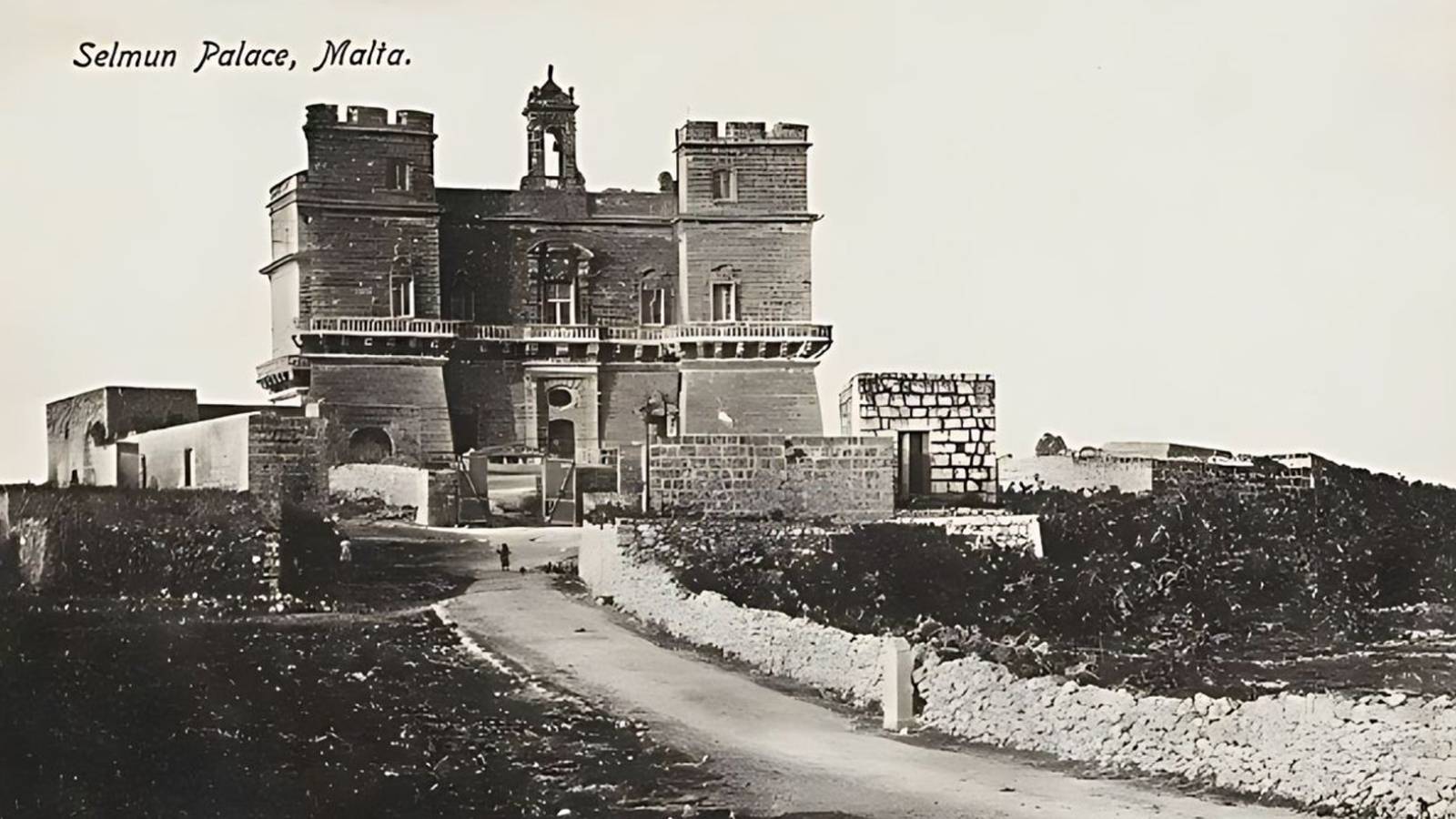 Lost in time! Check out this vintage snapshot showing Selmun Palace’s ...
