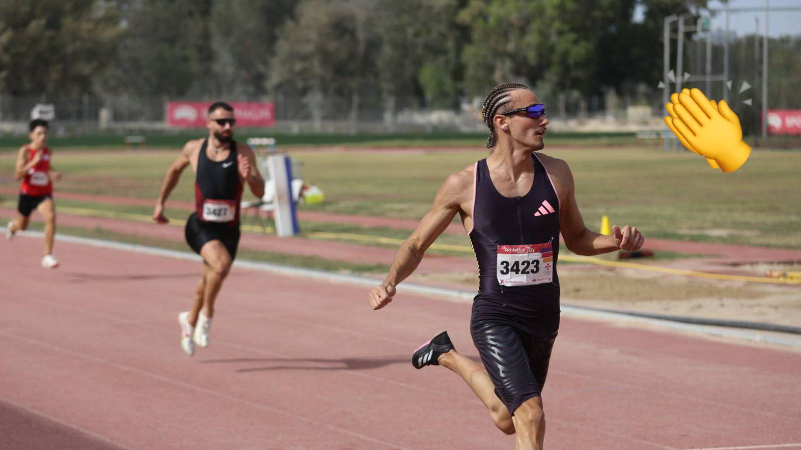 Well done! Maltese athlete, Beppe Grillo, confirms sprint dominance ...