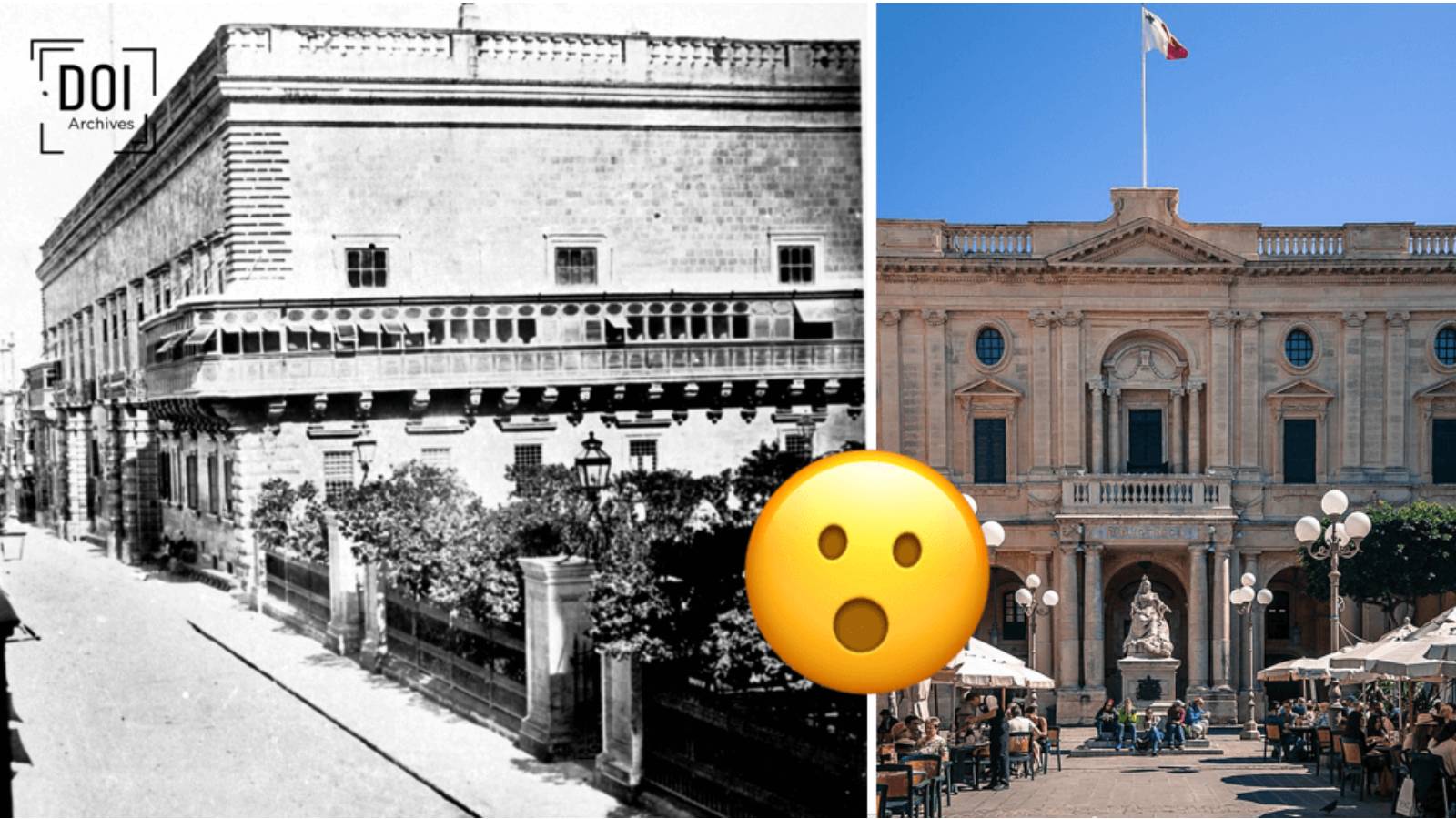 Did you know the British had once closed off Valletta’s Piazza Regina ...