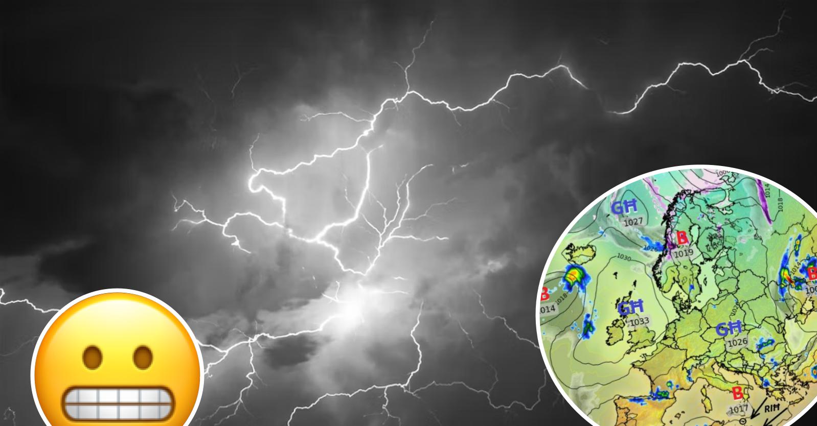 Hold on to your hats! Force seven winds and thunderstorms forecast for ...