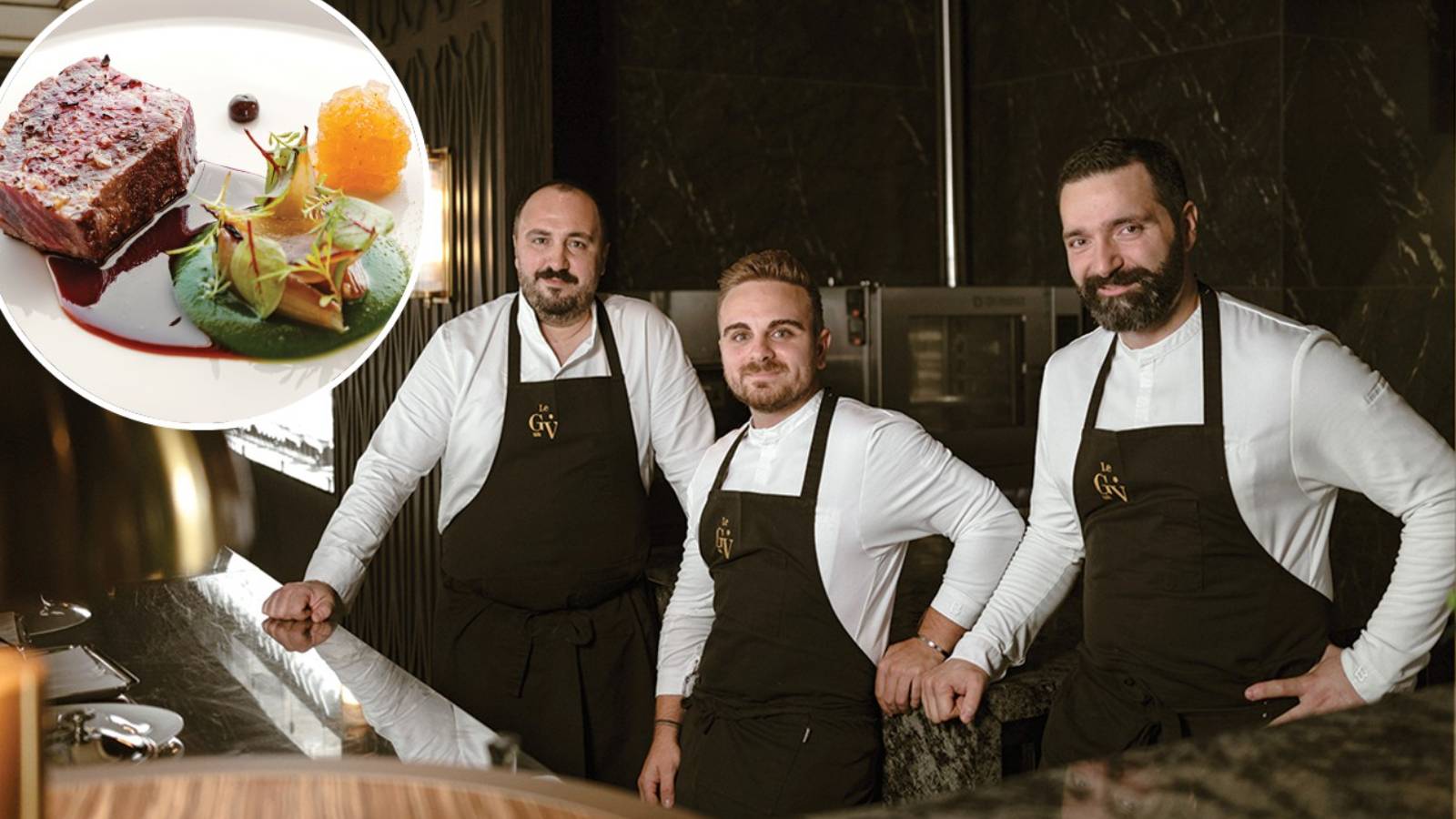 Islands of flavour: Executive Chef Andrew Borg and Pastry Chef David ...