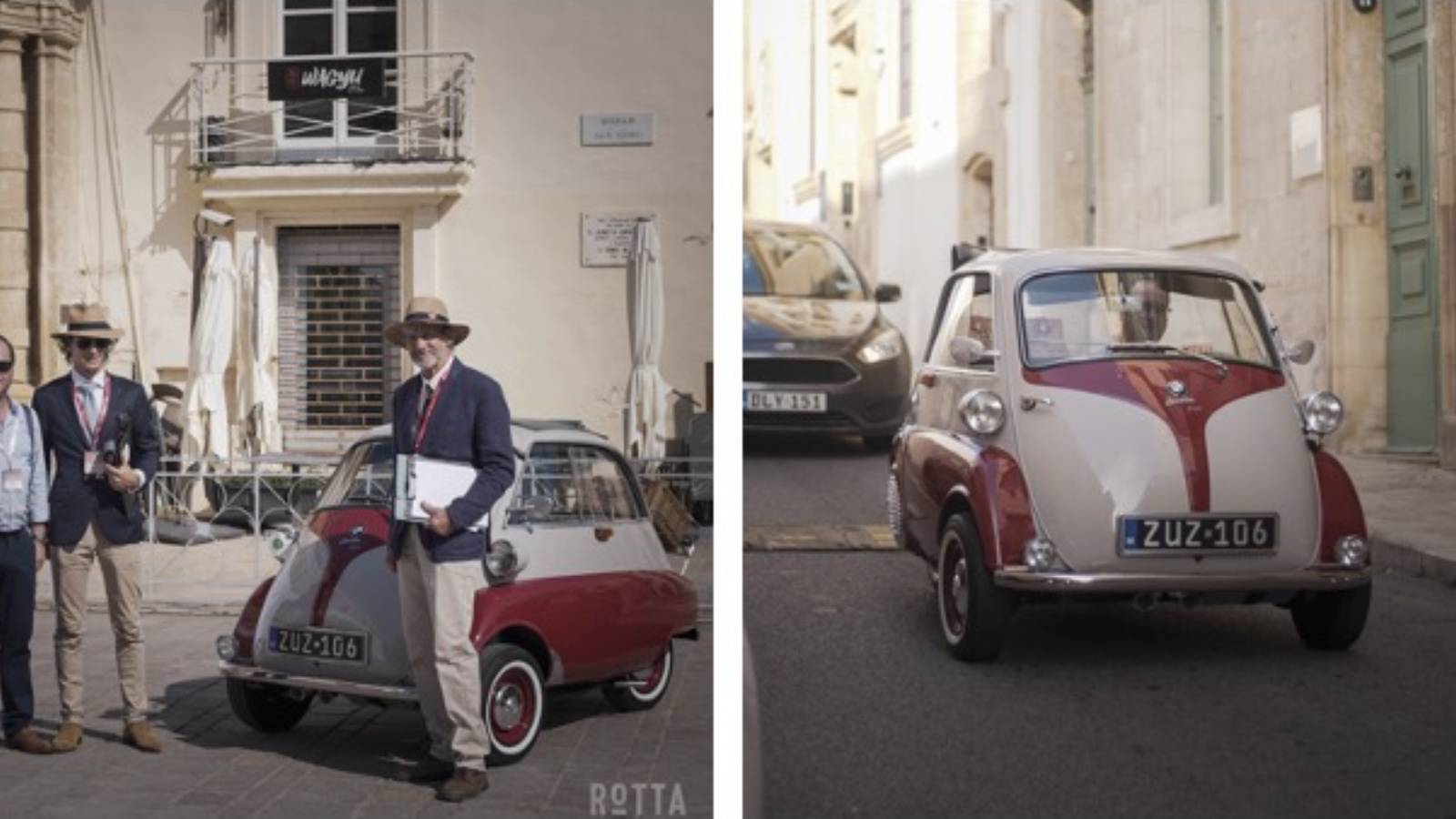 Meet the 1959 BMW Isetta 300, one of the smallest cars on the Maltese roads