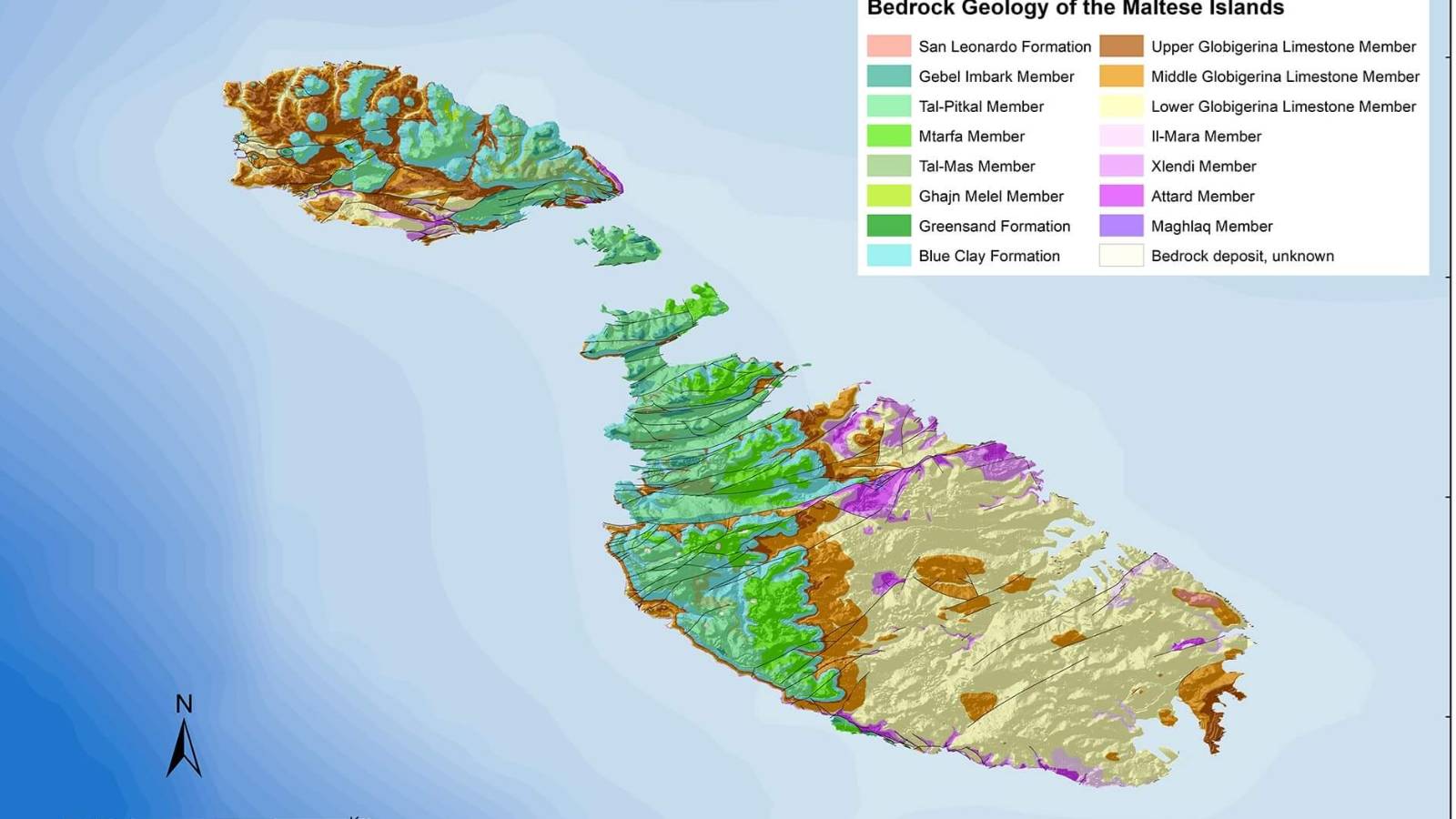 Geological Map of the Maltese Islands updated for the first time since 1993