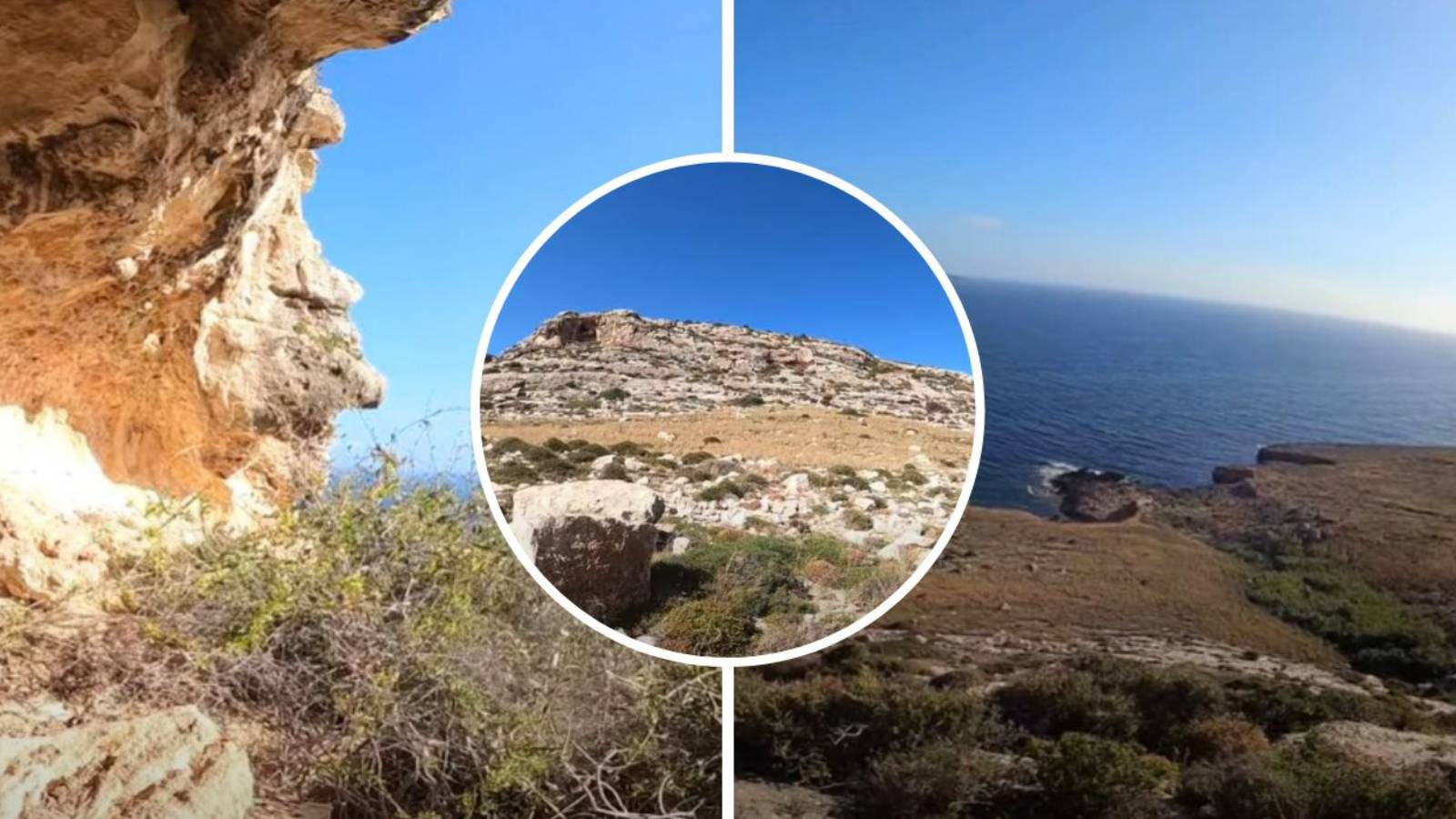 WATCH: Explore the large caves overlooking Maghlaq Valley in Qrendi, Malta