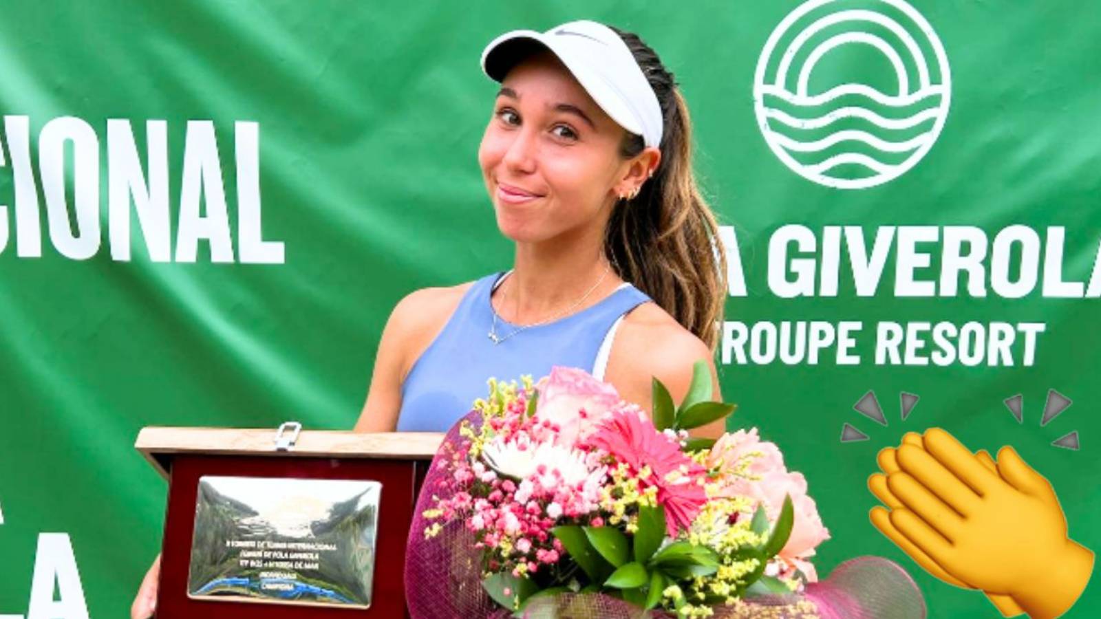 What a star! Francesca Curmi, Maltese tennis player, secures victory at ...