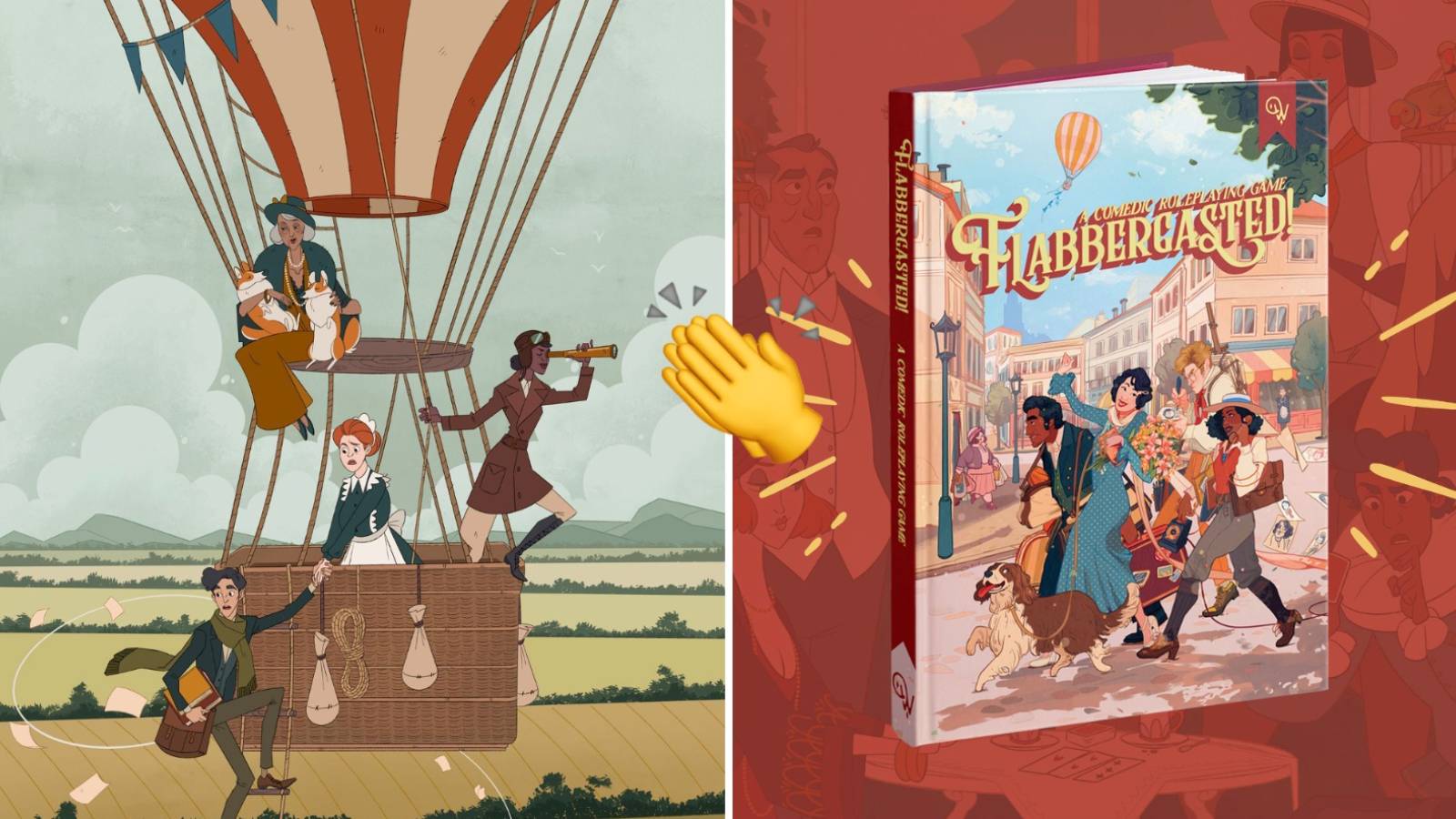 Maltese roleplaying game Flabbergasted! nominated for three ENNIE Awards