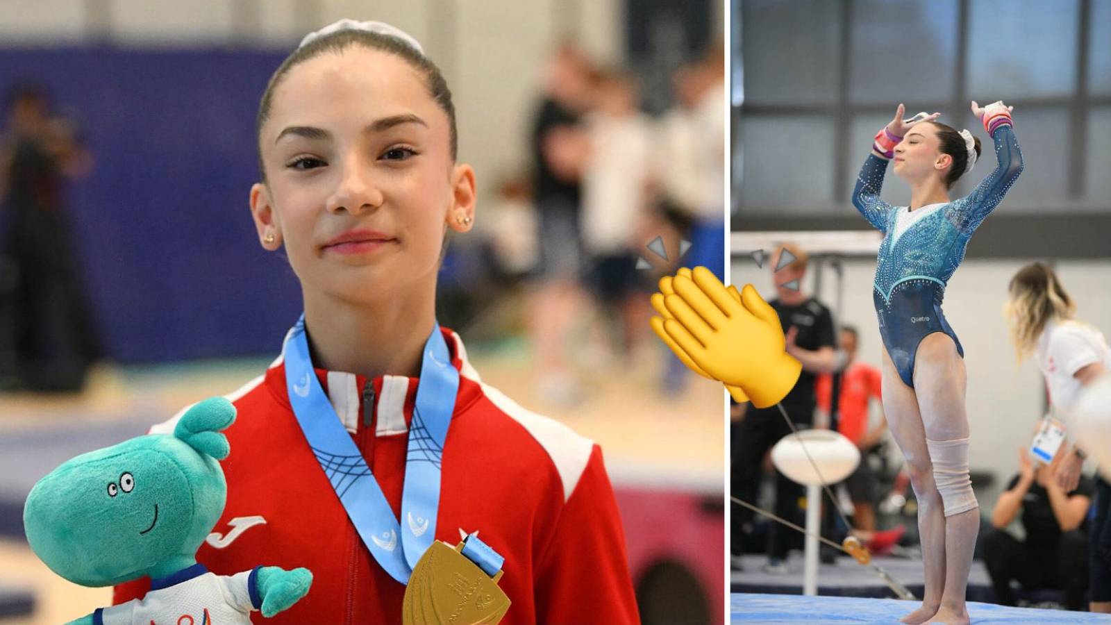 Five medals for Malta! Sophie St John makes Maltese gymnastics history ...