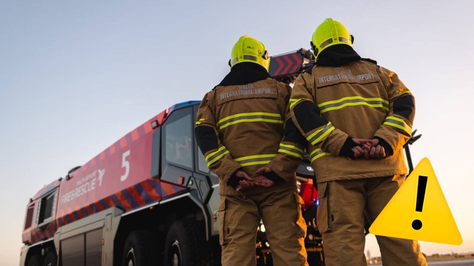 Here’s why you might spot emergency vehicles around Malta International ...