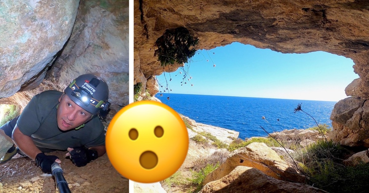 WATCH: Explorer makes his way through ‘nameless’ Hal-Far cave