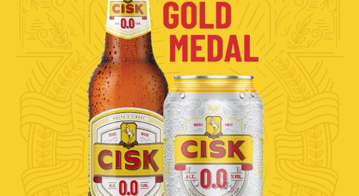 Cheers! Cisk awarded gold medal at the ‘Oscars of the brewing and cider ...