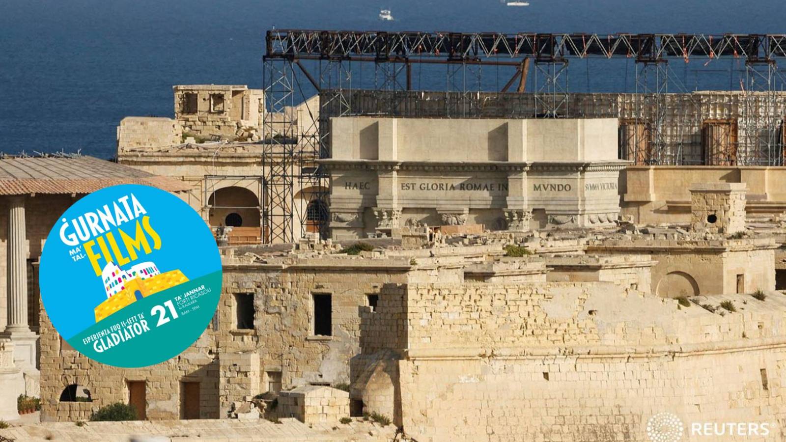 Wow! The ‘Gladiator 2’ film set open to the public this January at Fort ...