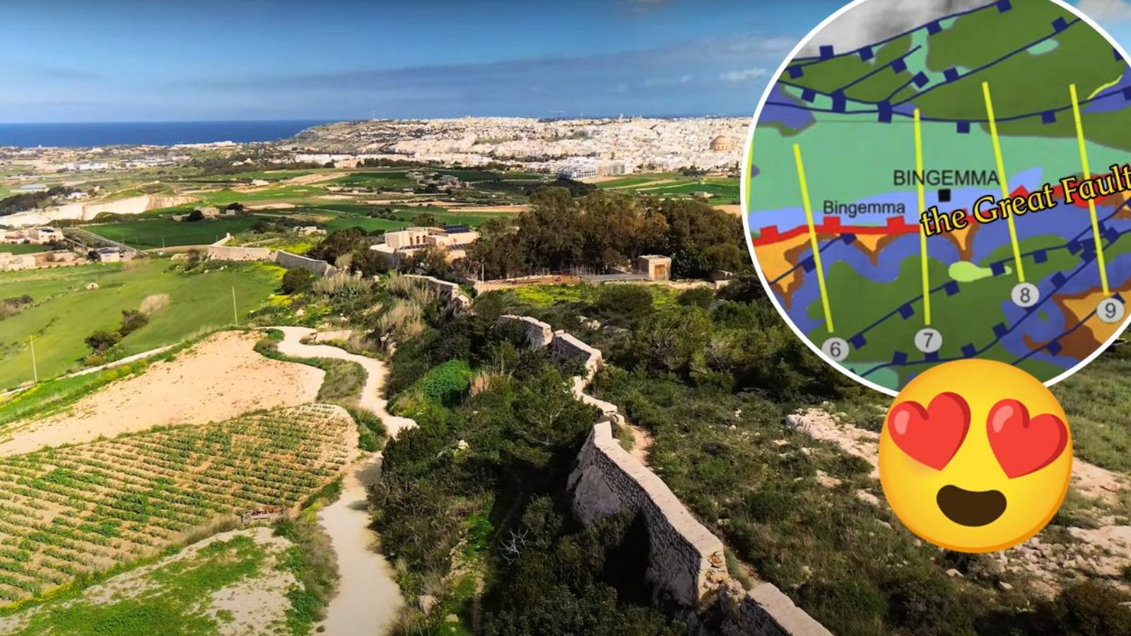Malta's Great Wall! Victoria Lines featured on Dutch YouTube history ...