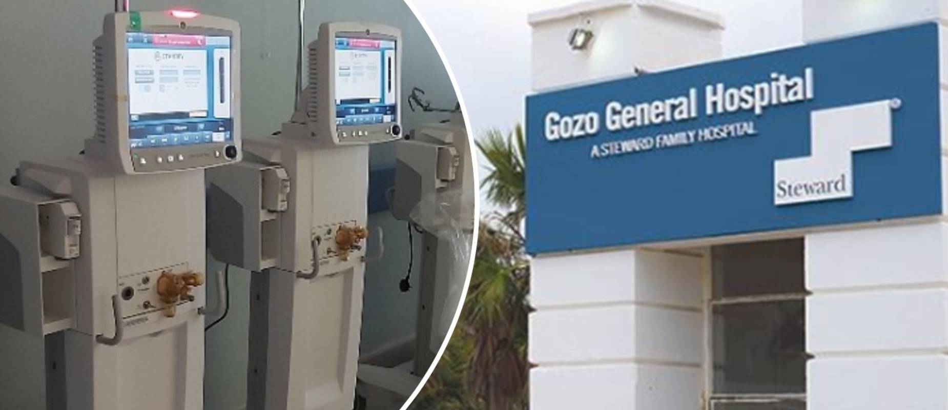 First stage complete! Gozo General Hospital now has 10 new ventilators ...