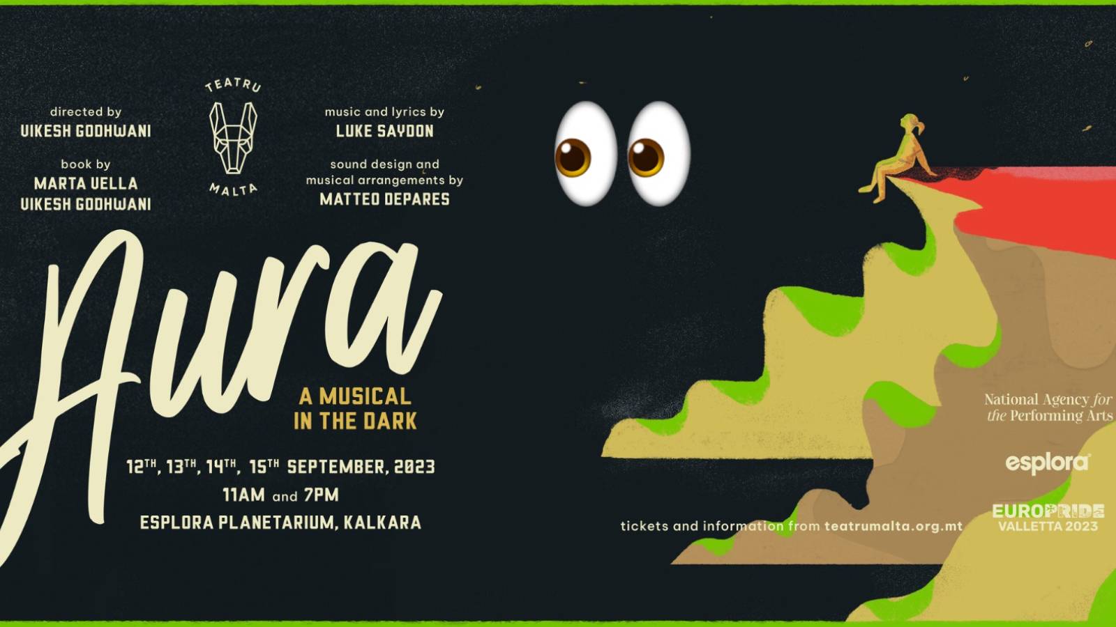 Aura! A musical in the dark by Teatru Malta set to take you on a ...